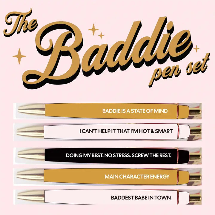 The Baddie Pen Set – Shop The Pug