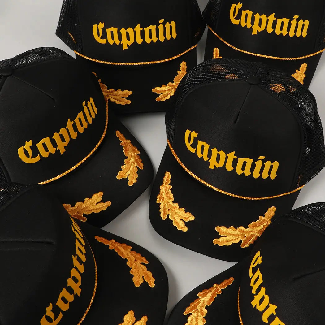 Captain Trucker Hat – Shop The Pug