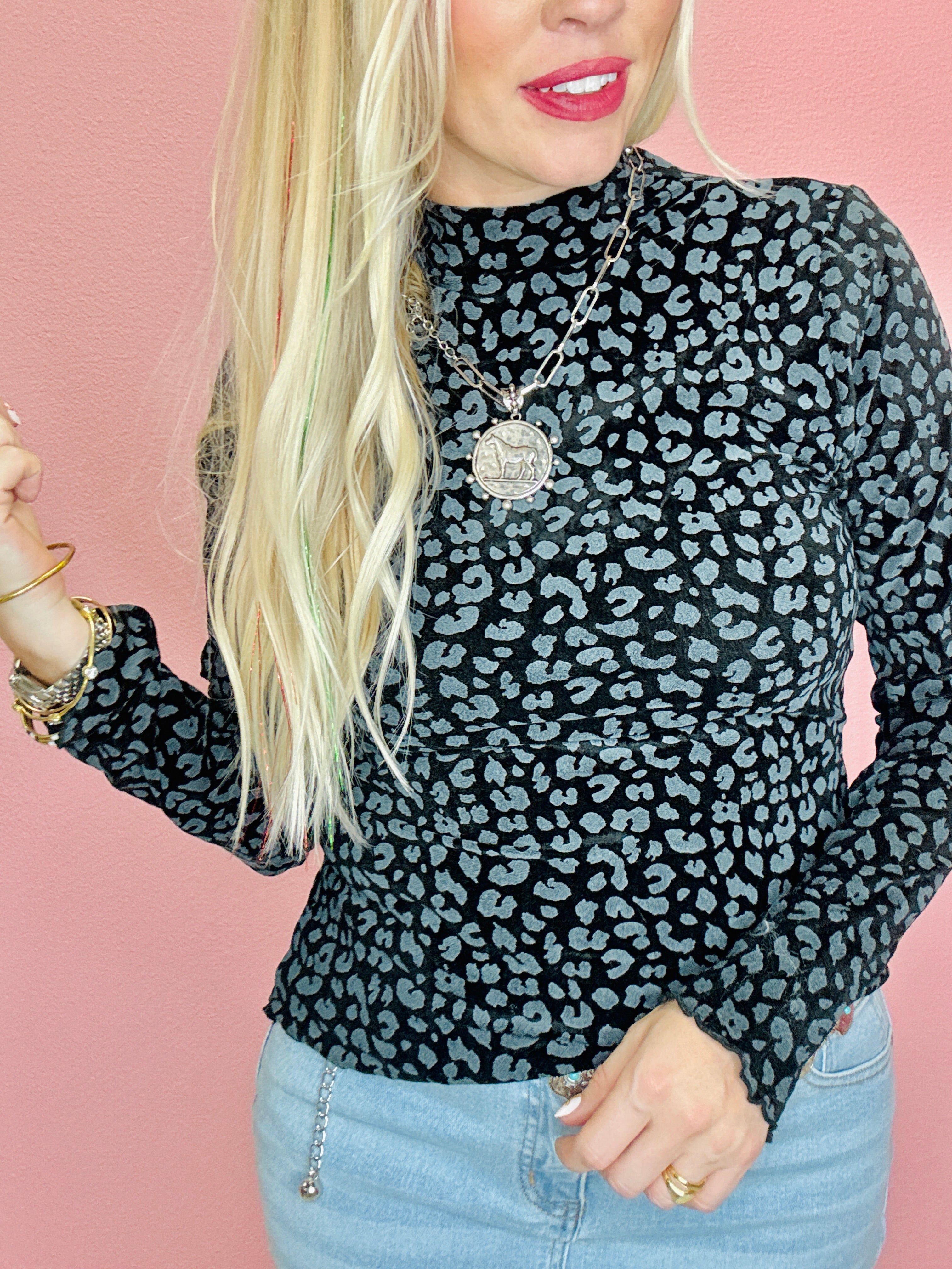 The Sarah Leopard Top – Shop The Pug