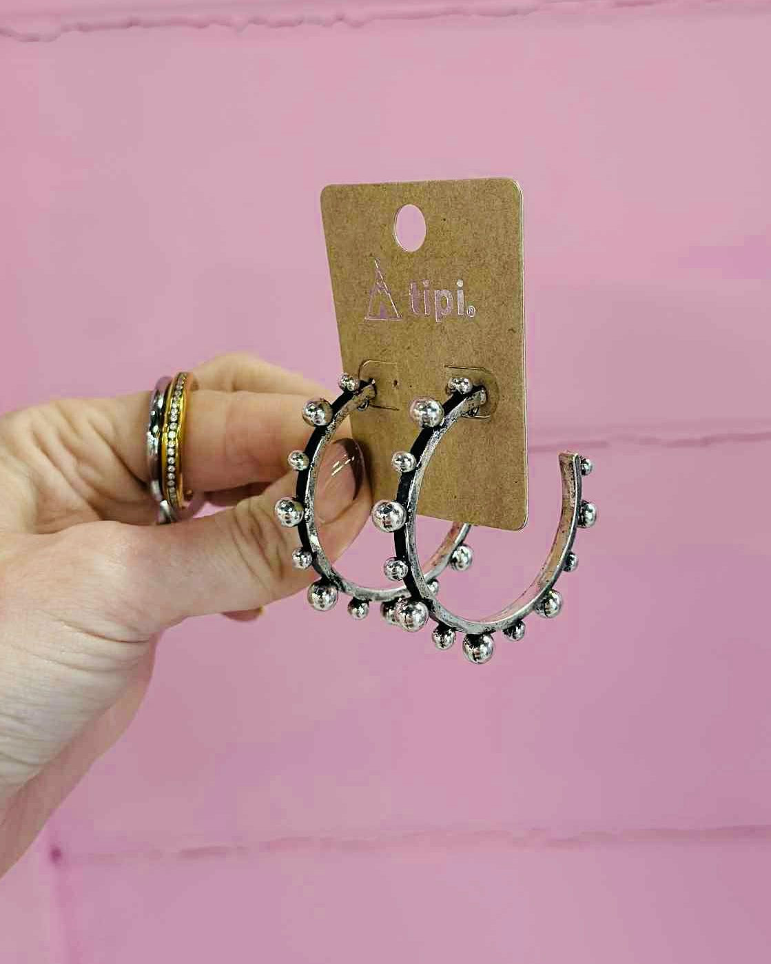 The Western Couture Hoop Earrings – Shop The Pug