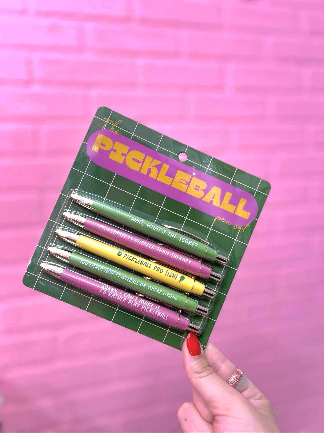 Pickleball Pen Set – Shop The Pug