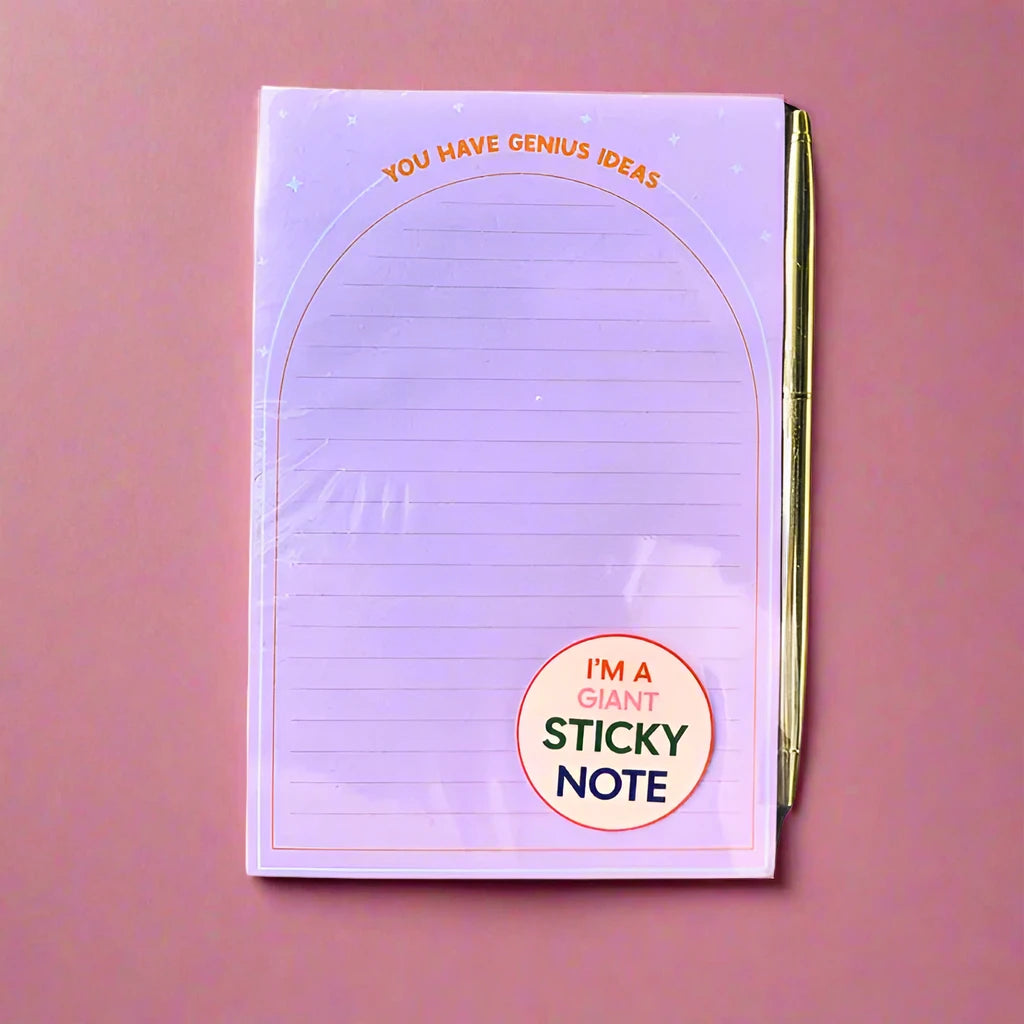 You Have Genius Ideas Notepad – Shop The Pug