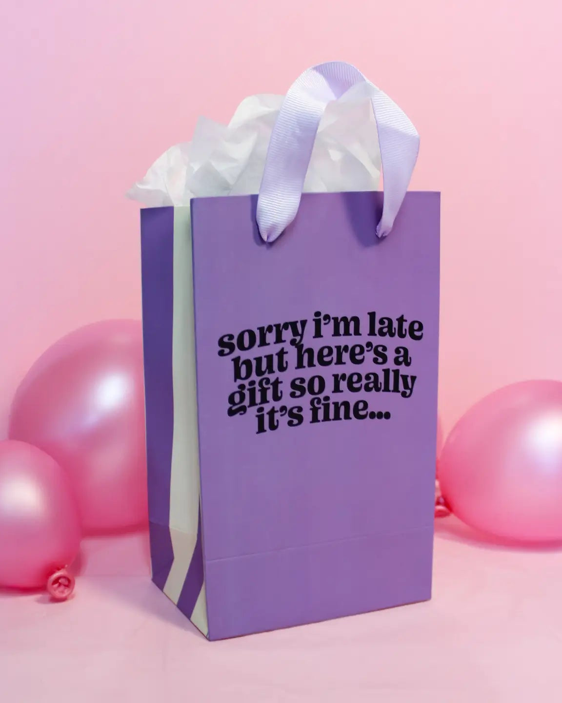 Sorry I'm Late Gift Bag – Shop The Pug