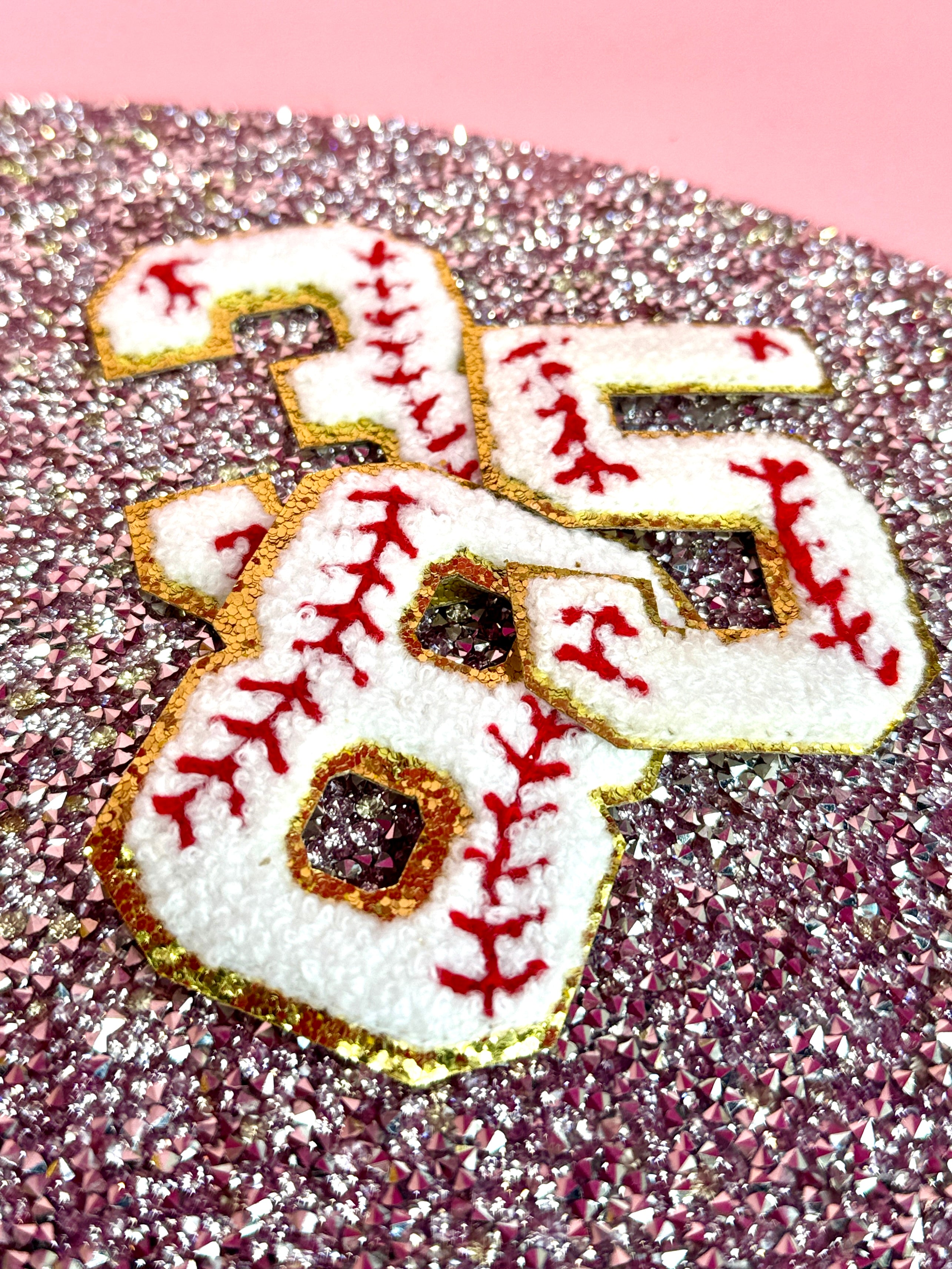 Baseball Number Patch – Shop The Pug