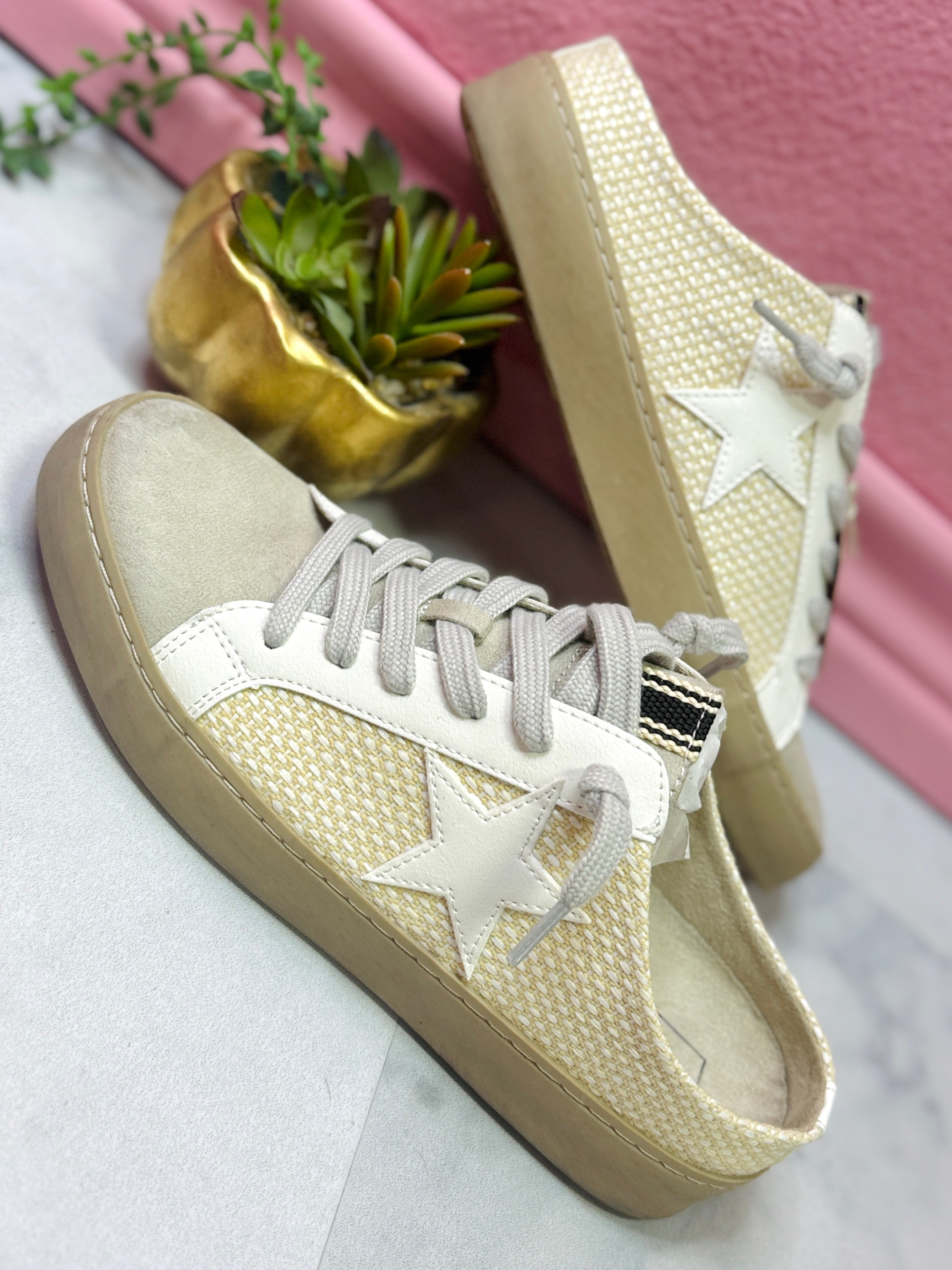 The Sarah Taupe Slide – Shop The Pug