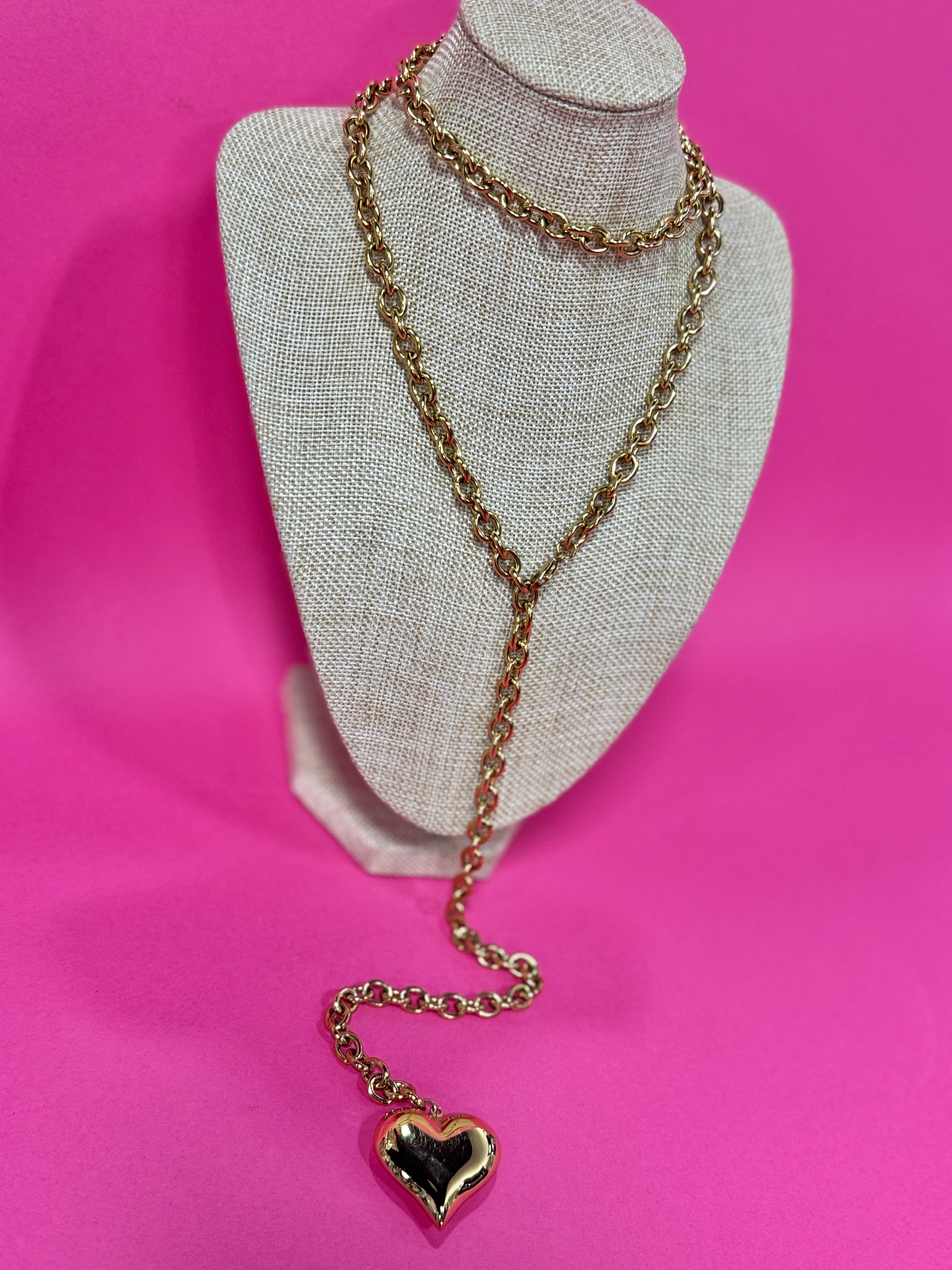 The Terrance Wrap Around Heart Necklace – Shop The Pug