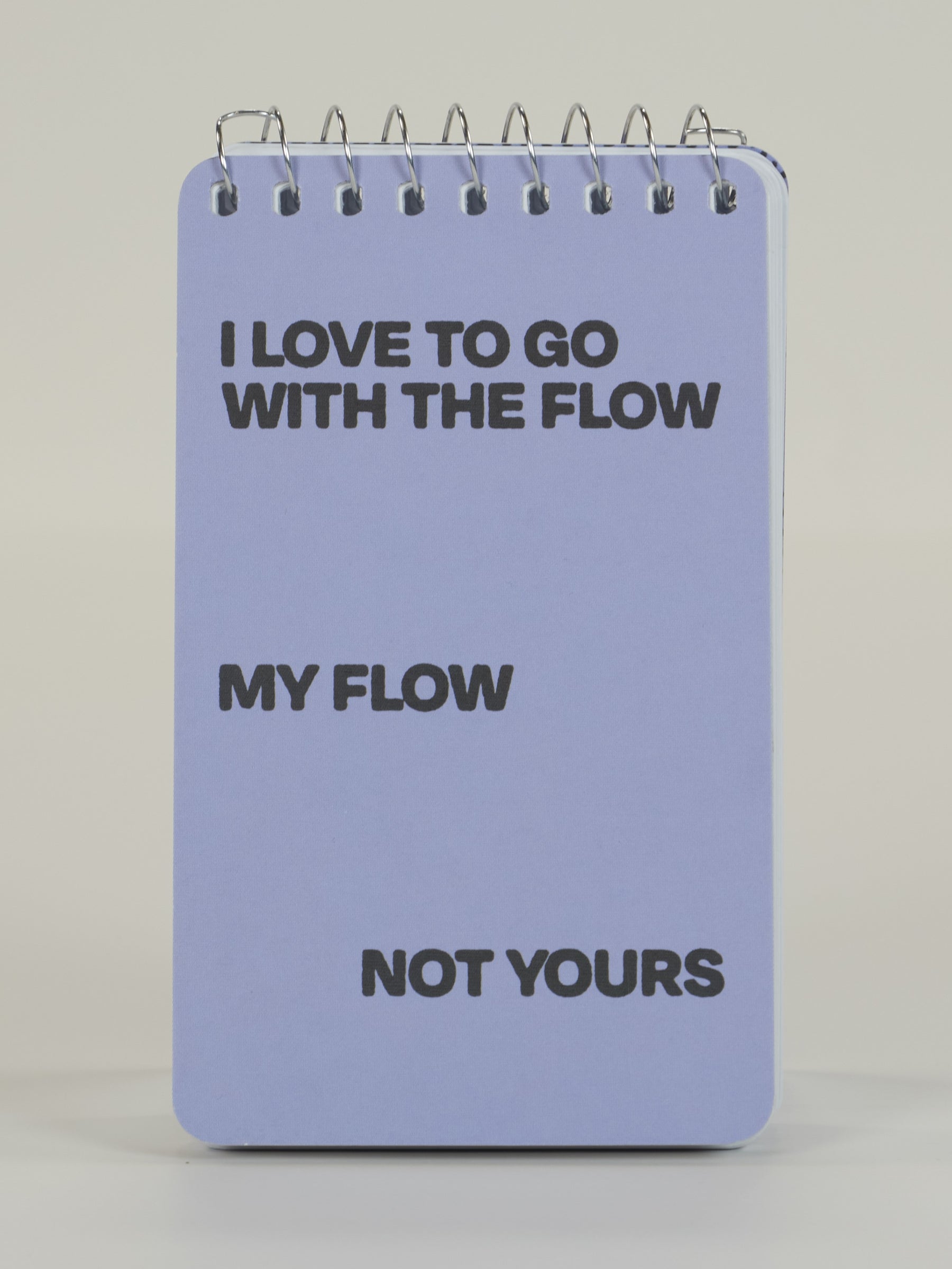Go With The Flow Spiral Notebook – Shop The Pug