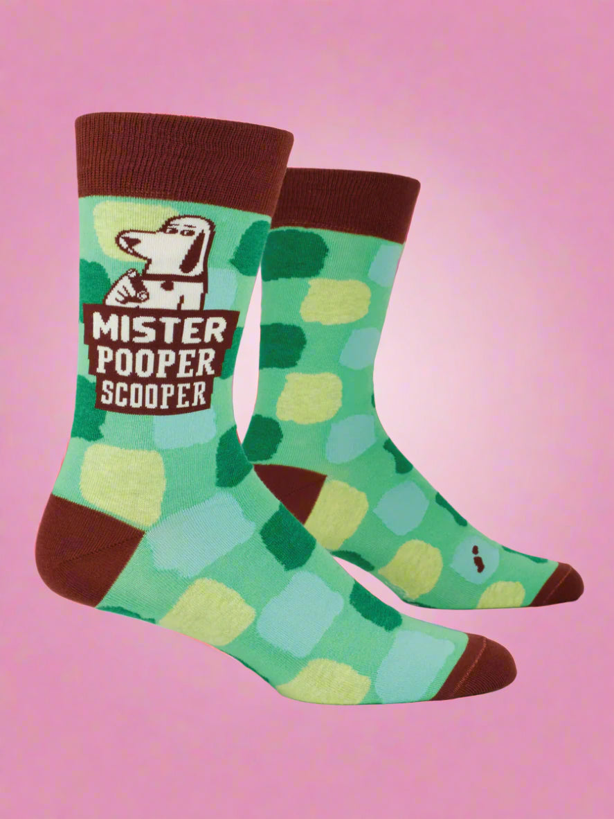 Mr. Pooper Scooper Men's Socks – Shop The Pug