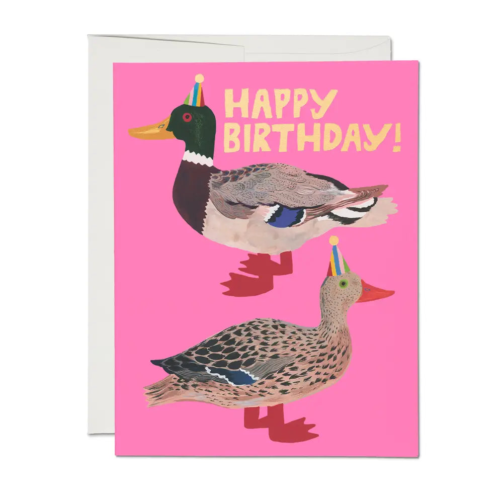 Quacky Duck Happy Birthday Card – Shop The Pug