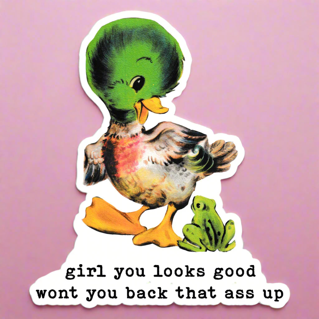 Back That Ass Up Sticker – Shop The Pug